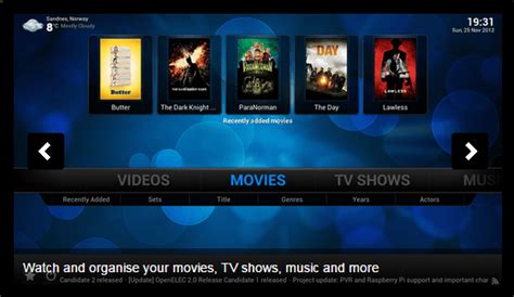 Raspberry Pi Als Media Center Mit OpenELEC
