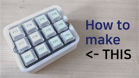 This Keyboard Has F13 To F24 Key Jlcpcb 3d Print Review Youtube