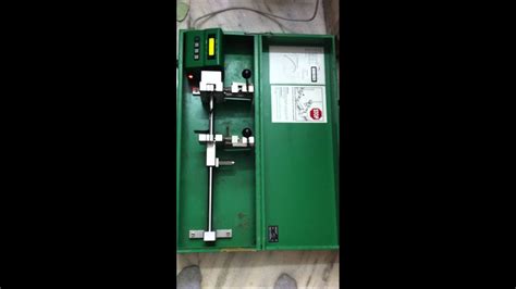 Geomembrane Wedge Welding Sampletesting Using Tensiometer Youtube