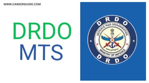 Drdo Mts Exam Date 2021 Eligibility Pattern Syllabus Fee Careerguide