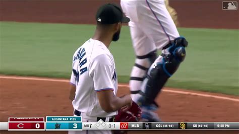 Mlb 馬林魚王牌sandy Alcantara 主投9局完封紅人 Youtube