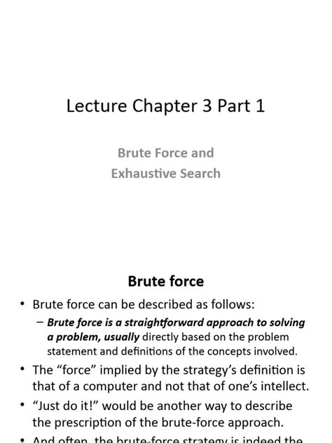 Lecture Chapter 3 Part 1 Pdf Algorithms Algorithms And Data Structures