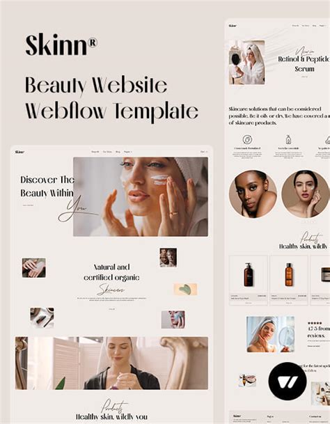 Skinn Beauty Html5 Responsive Website Template
