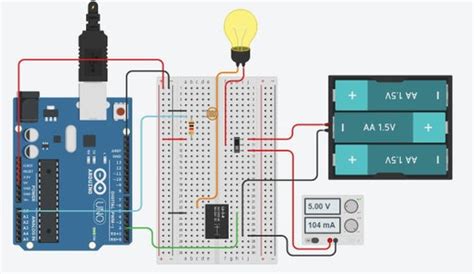 Arduino Relay Activated Light Dependent Lamp 6 Steps Instructables