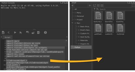 Run Custom Python Scripts Directly From Shelves