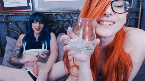 Tgirl Fills A Glass With You Kiwi Coulis Clips4sale