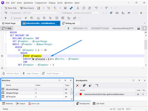 Debug A Stored Procedure In SQL Server How To With Examples