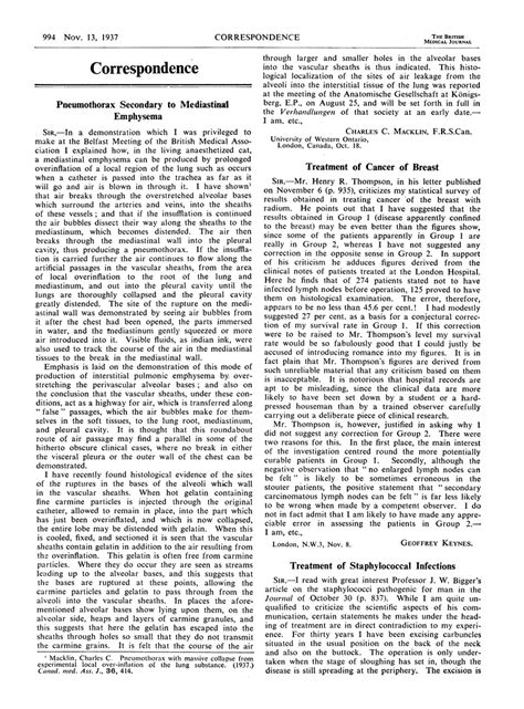 Pneumothorax Secondary To Mediastinal Emphysema Pmc
