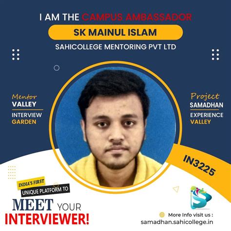 Sk Mainul Islam On Linkedin Internship
