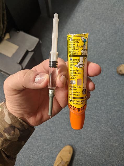 How Much Epi Is Left After You Use An Auto Injector R Ems