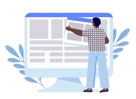 Adaptive Programming Concept Stock Vector Illustration Of Computer