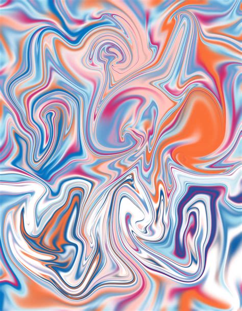 Abstract Liquid Patterns On Behance