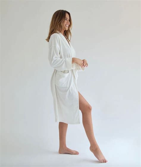 White Wifey Towel Robe Long Sleeve Wife Robe Wedding Pool Robe