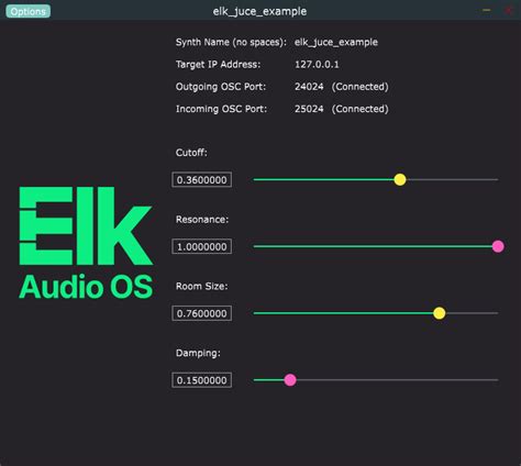 legacy examples overview — elk devkit documentation