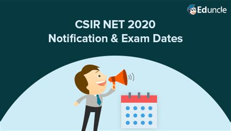 CSIR NET 2020 Notification Exam Dates Latest News Updates