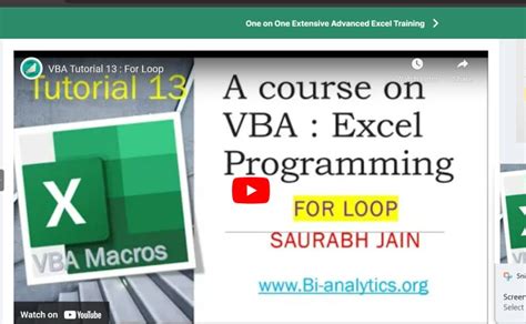 Advanced Ms Excel Power Query Power Bi Skills For Business Intelligence On Linkedin Vba