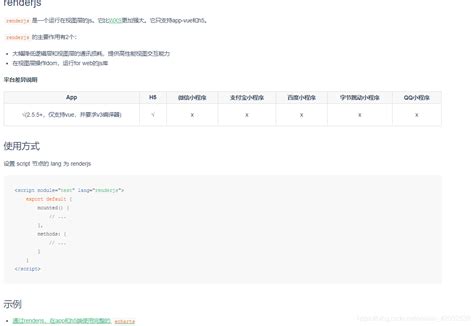 Uniapp App使用echart（renderjs 仅支持 App Vue、h5 端）并封装成组件使用uniapp Vue3 Renderjs Csdn博客