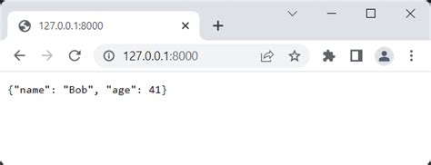 Django Отправка Json