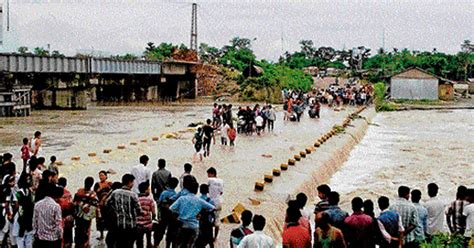 Flood Throws Life Out Of Gear In Assam