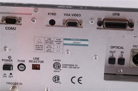 Tektronix Am700 Audio Measurement Set Fair Condition Ntc Tech