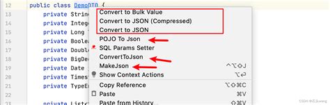 测试idea中几款从java Beanpojo得到json字符串用于postman请求参数的插件idea Postman插件 Csdn博客