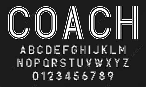 라인 벡터 일러스트와 함께 알파벳 글꼴 문자와 숫자 현대 추상 디자인의 집합 멋있는 디자인 세트 Png 일러스트 및 벡터 에 대한 무료 다운로드 Pngtree