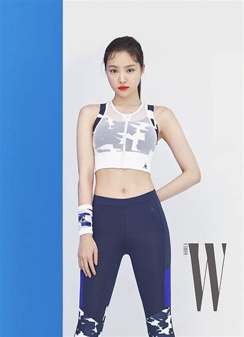 Naeun Models Athletic Wear For W Korea