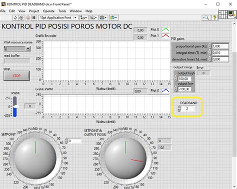 Simulasi Kontrol Pid Dengan Arduino Proteus Dan Labview Tahap 6