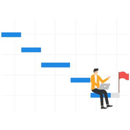 Gantt Chart Design Assets IconScout