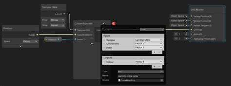 unity make the texture array node work with cubemaps game