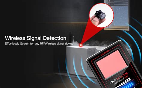 Portable Hidden Camera Detector Spy Camera Finder Rf Signal Bug Sweeper And Gps