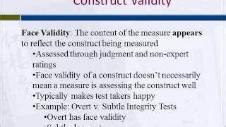 LESSON CONTENT VALIDITY TYPES OF CONTENT VALIDI Doovi