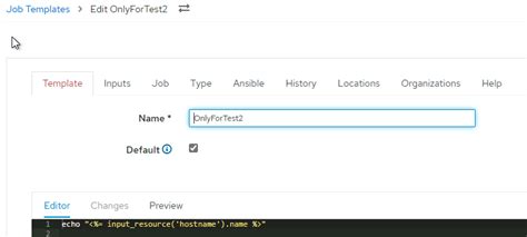 Task Execution Using Another Hostname As An Input Parameter