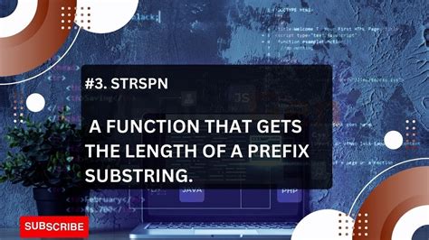 3 Strspn Youtube