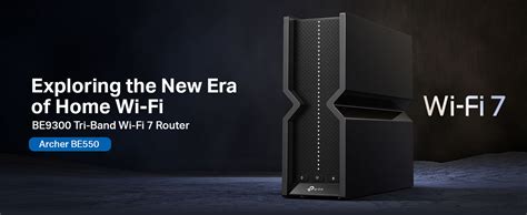 TP Link BE Tri Band Wi Fi Router MLO Full G Ports Boost Connection EasyMesh