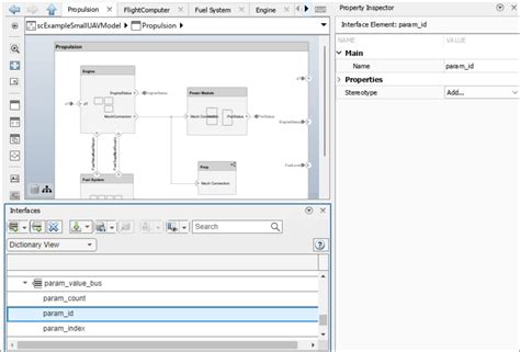 Use Property Inspector In System Composer Matlab And Simulink