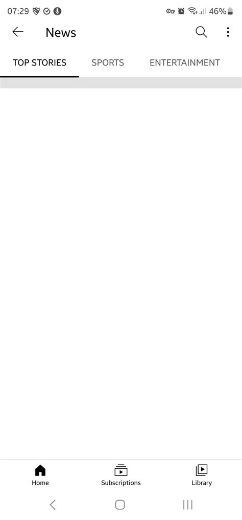 Explore Not Showing All Tabs Such As News Any Idea Why Rrevancedapp