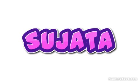 sujata logo free name design tool from flaming text
