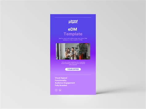 Edm Template The Brand Project