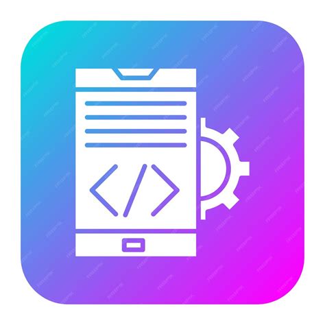 Premium Vector App Development Vector Icon Can Be Used For Coding And