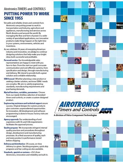 Airotronics Timers Industrial Electronic Controls