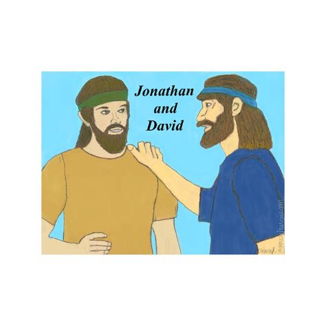 Jonathan And David Jonathan Bible Characters David