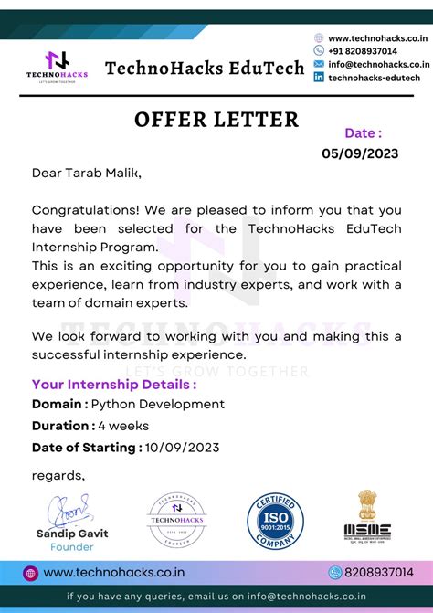 Tarab Malik On Linkedin Excited And Grateful To Start My Python