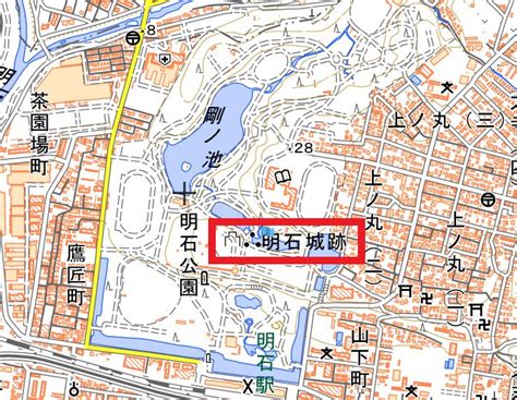 「城跡」地図記号の由来・意味