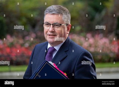 London Uk 30th Sep 2020 Robert Buckland Justice Secretary Arrives