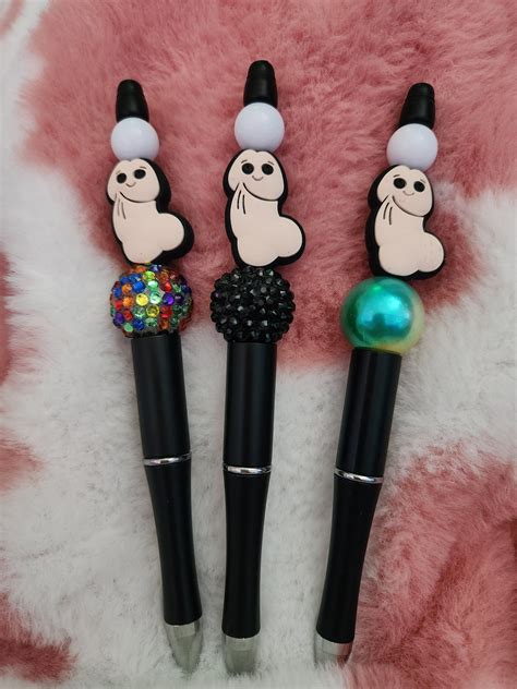 Novelty Penis Ballpoint Pen Etsy