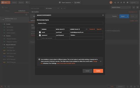Sessions Faq Postman Blog