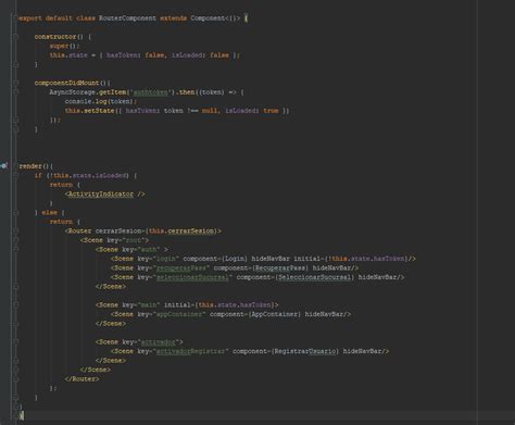 React Native React Native Router Flux Asyncstorage How I Move