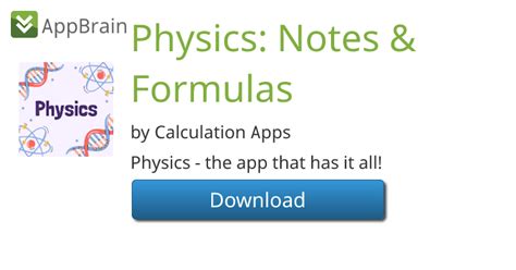 Physics Notes And Formulas For Android Free App Download