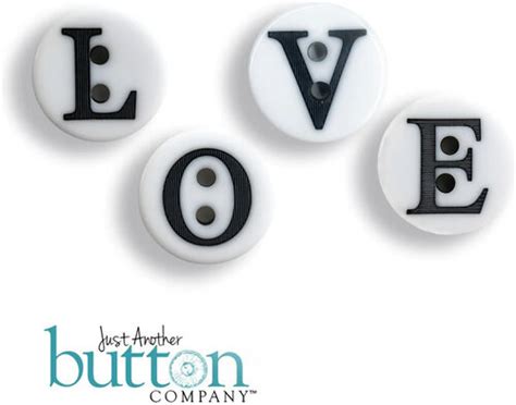 Just Another Button Company Love Just For Fun Button Collection